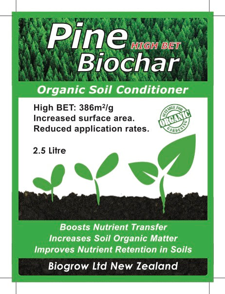 Biogrow - Pine Biochar - It's Organic Darling